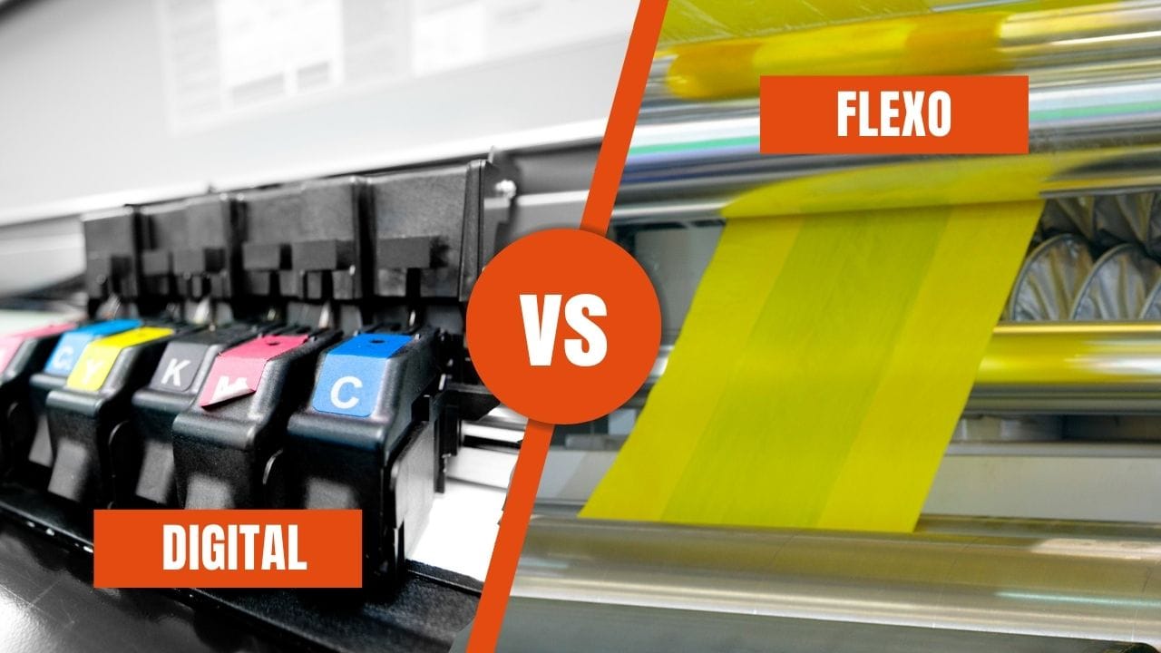 Stampa digitale vs stampa flessografica: Guida completa al confronto